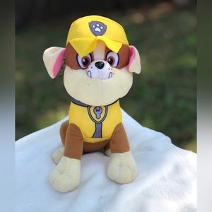 Nickelodeon | Toys | Paw Patrol Rubble Plush Toy | Poshmark